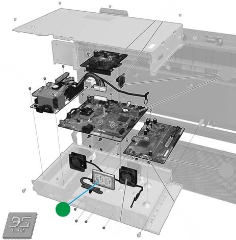 Купить HP L2Y23-67005 HDD W/ FW (500GB) Жесткий диск DesignJet T1530 ...